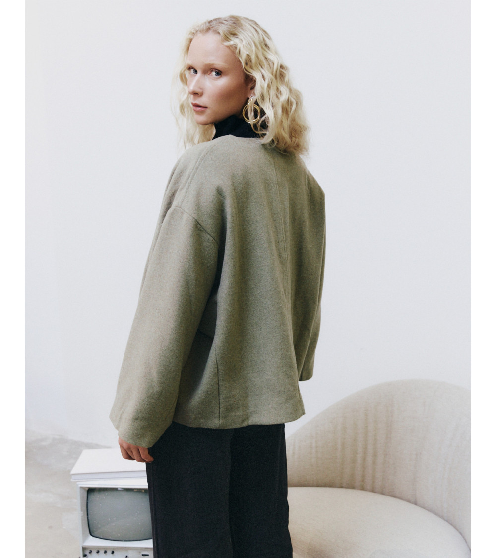 CHAQUETA OVERSIZE MANGA RANGLÁN | MULAYA